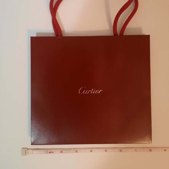 Cartier | Other | New Cartier Paper Shopping Bag | Poshmark